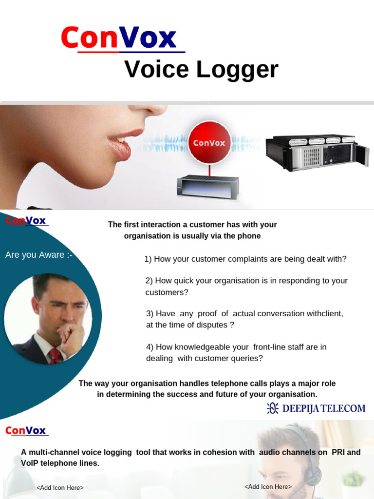 ConVox Voice Logger | PDF