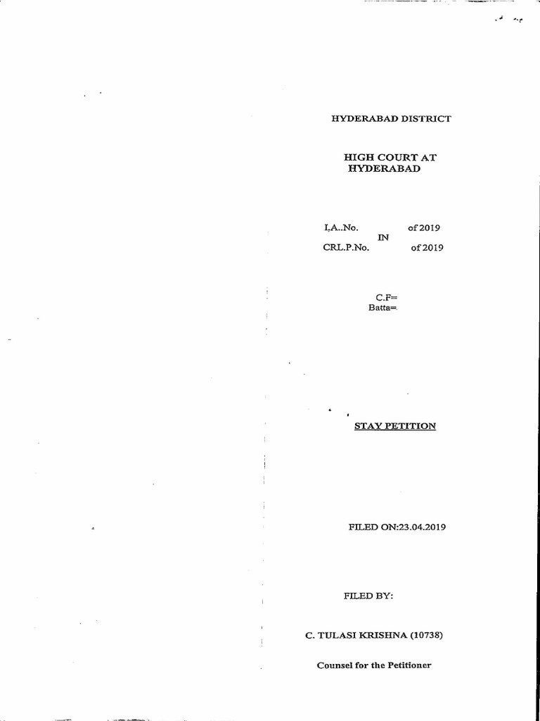 Quashing-Petition Only | PDF