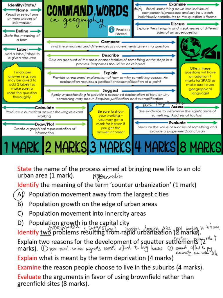 Geography-Command-Words | PDF
