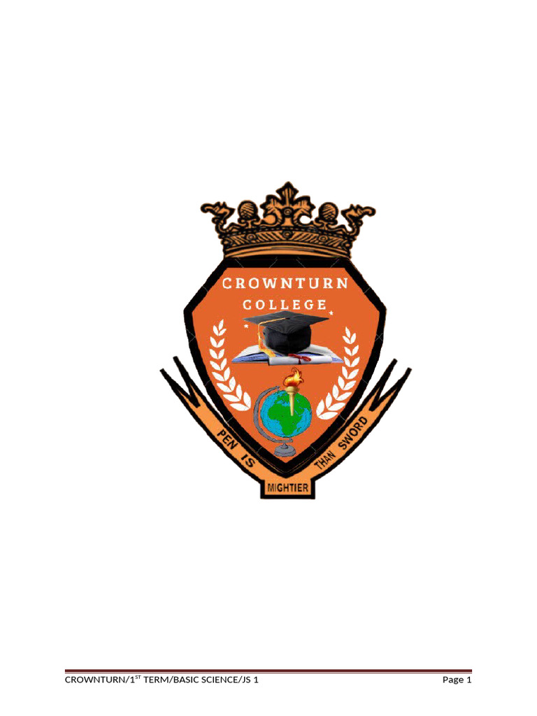 1st Term j1 Basic Science | PDF