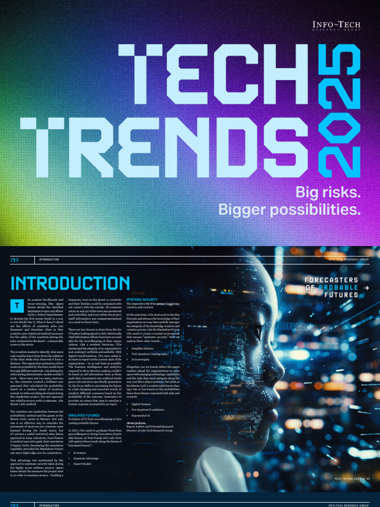 Tech Trends 2025 - Introduction | PDF
