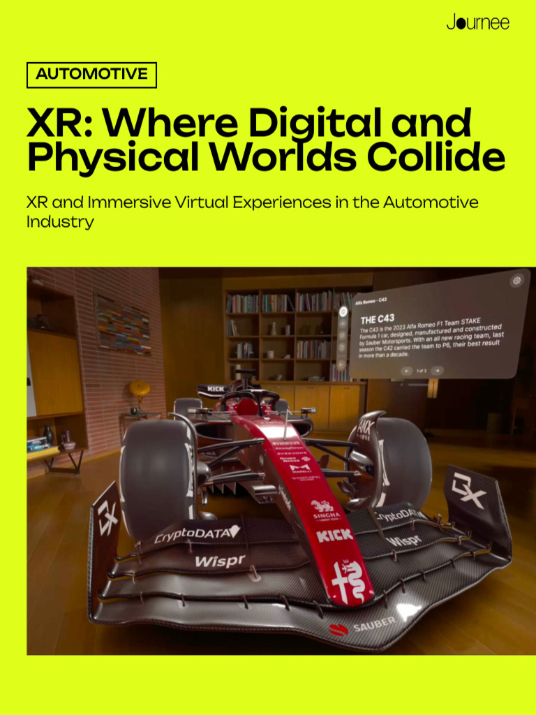 XR X Automotive - Where Digital and Physical Worlds Collide | PDF