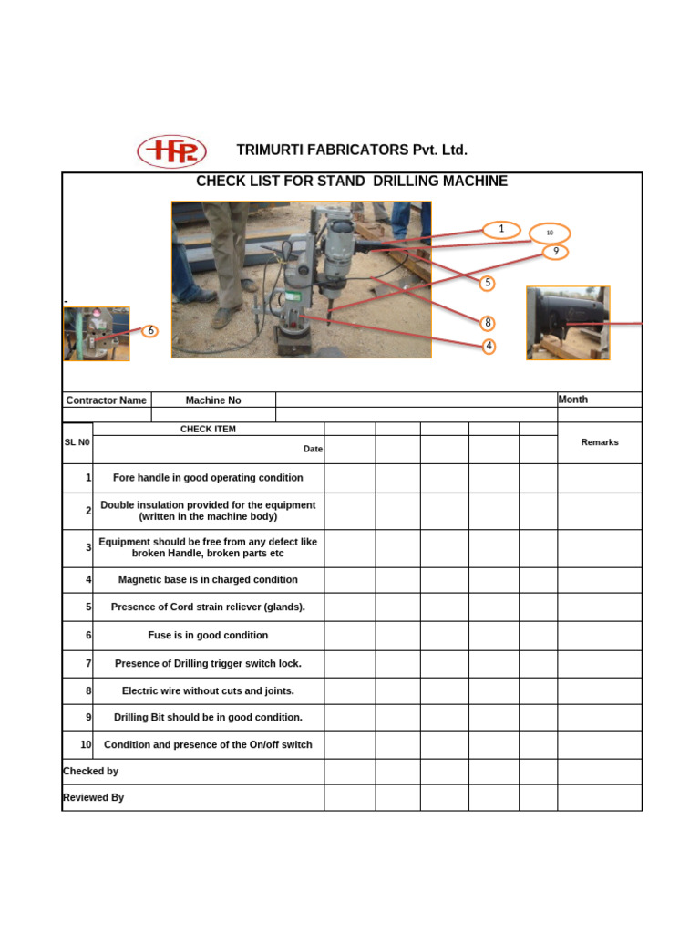 STAND Drilling Machine | PDF