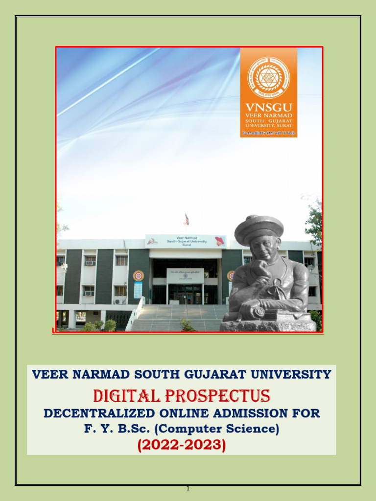 Prospectus B.sc.(Computer Science) 2022-23 | PDF