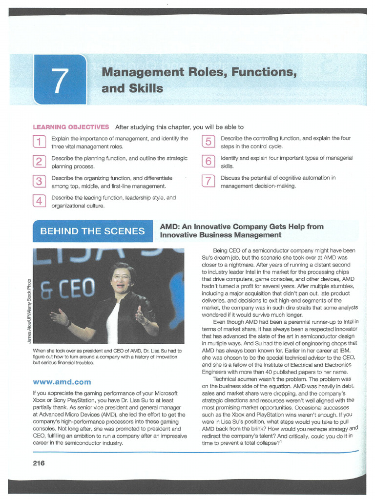 Behind The Scenes - ch7 | PDF