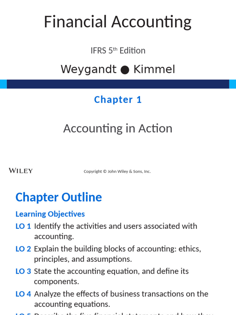 Ch01 Wey FinIFRS 5e PPT | PDF