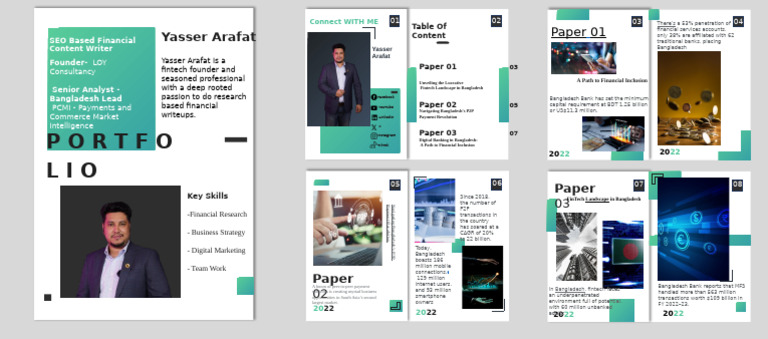 Yasser Arafat Portfolio | PDF