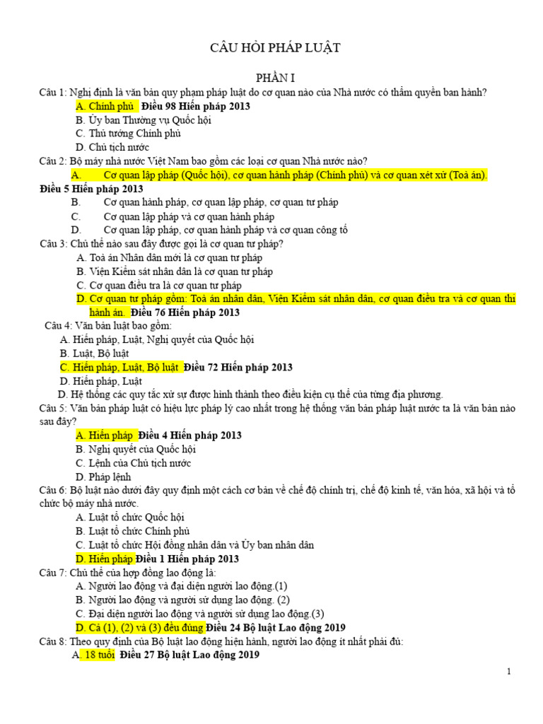 Bản Sao DECUONG-TRACNGHIEM-PHAPLUAT | PDF