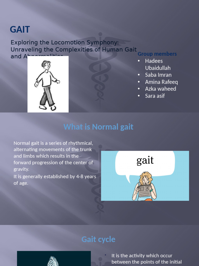 Gait Presentation | PDF