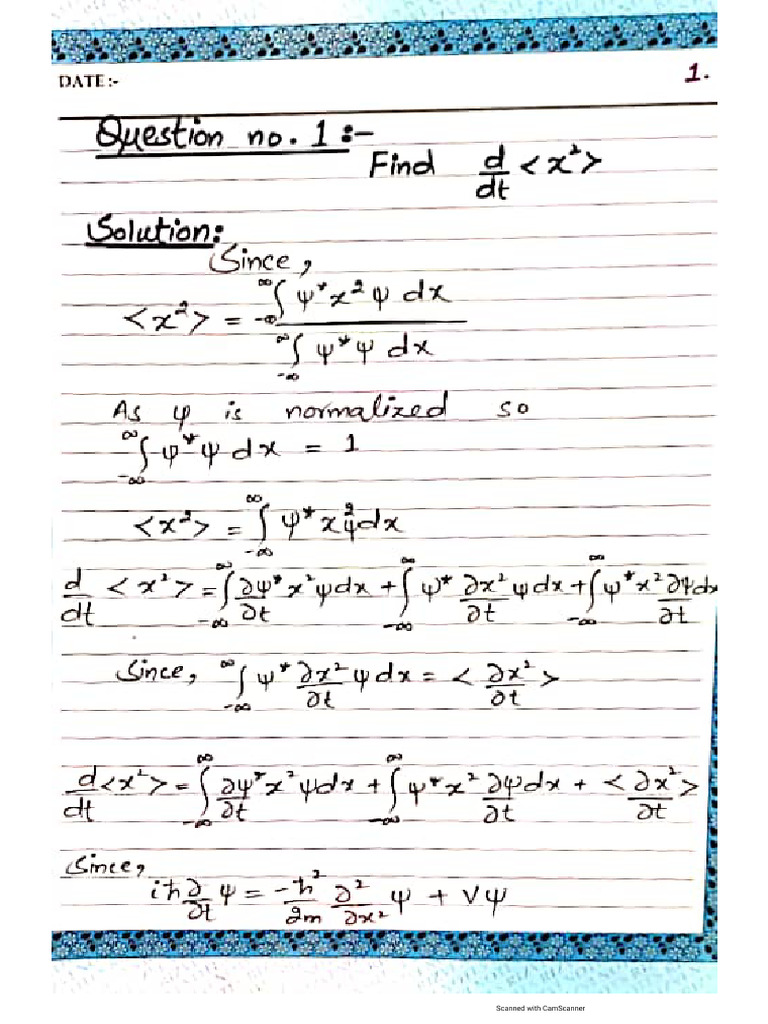Quantum Notes Pdf