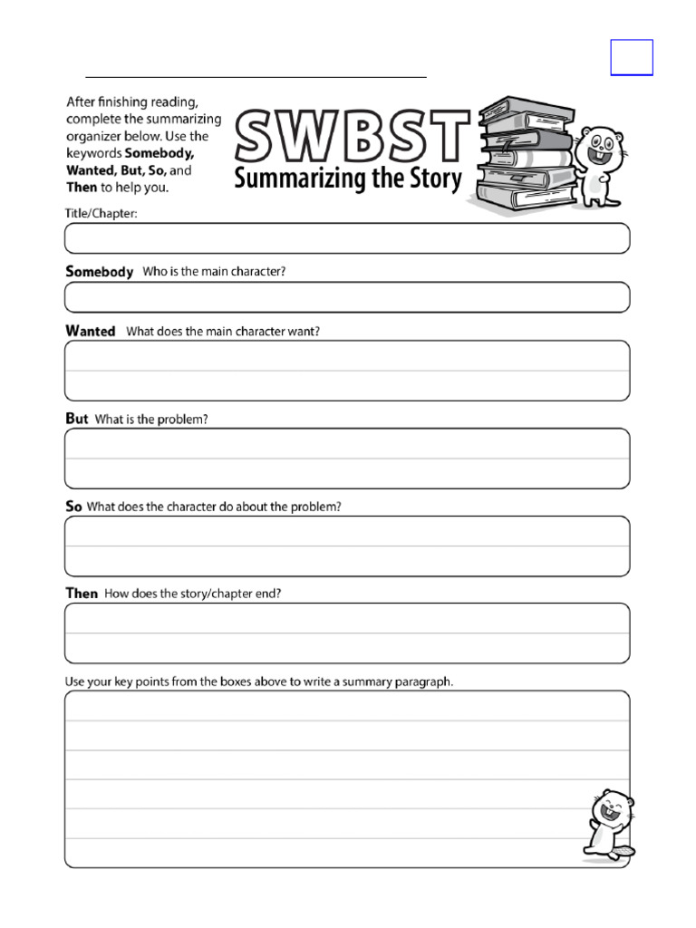 SWBST Organizer | PDF