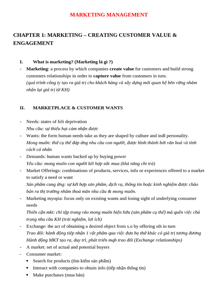 Marketing Management | PDF
