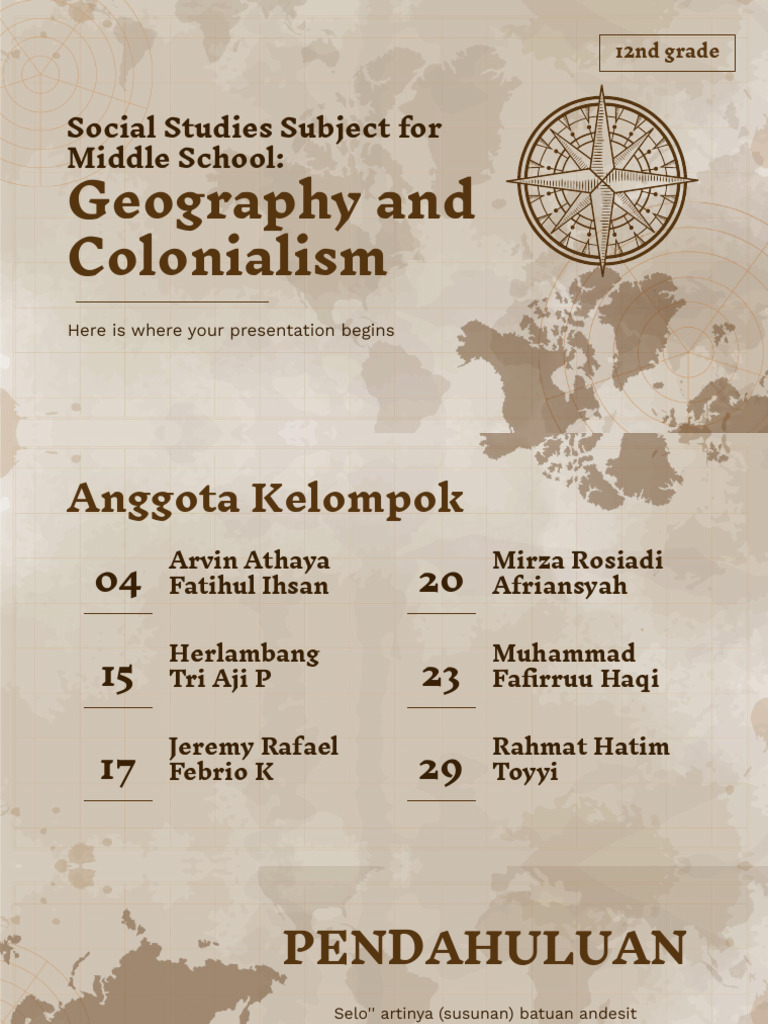 Salinan Dari Social Studies Subject For Middle School - 8th Grade ...