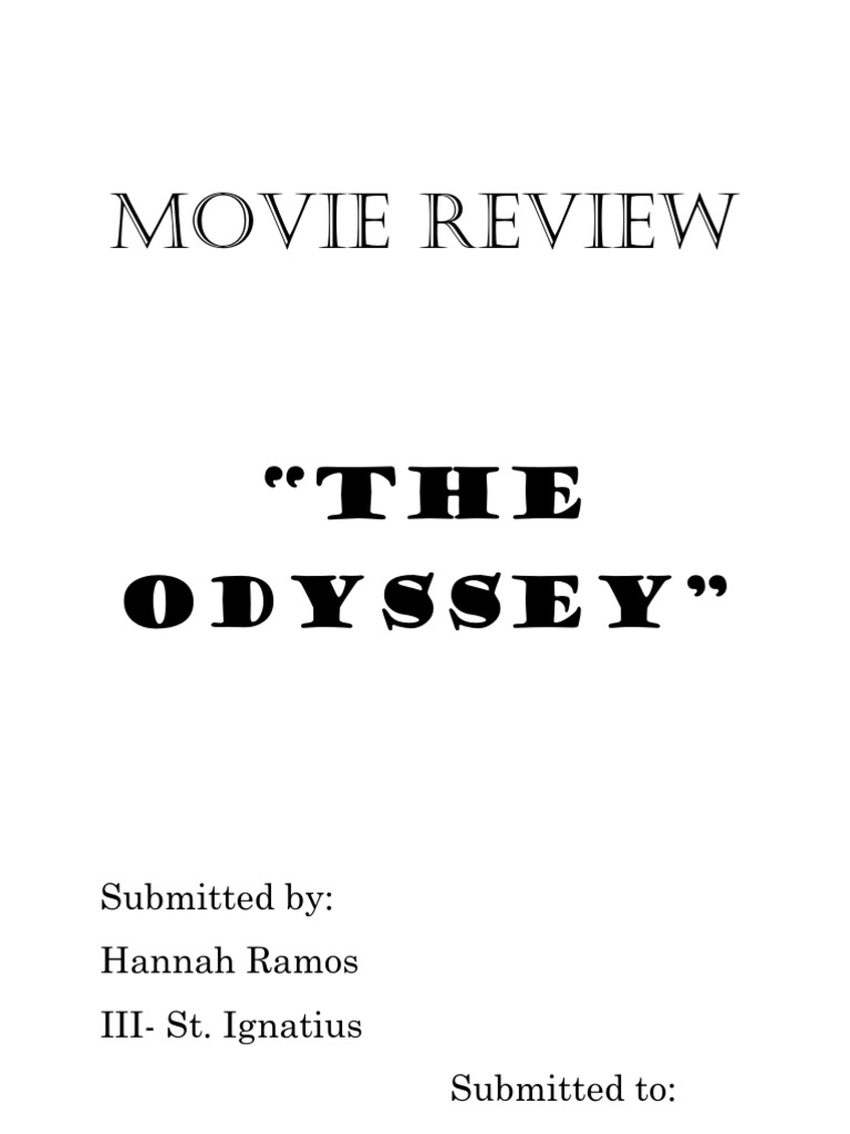 The Odyssey | PDF
