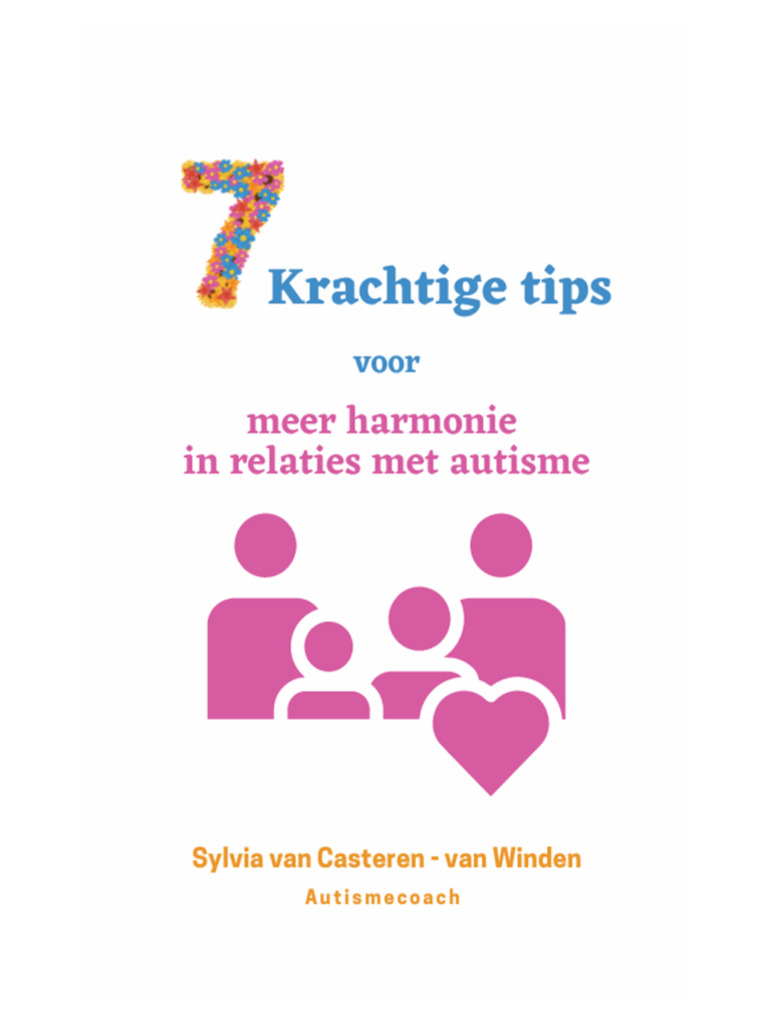 7 Krachtige Tips Voor Meer Harmonie in Relaties Met Autisme | PDF
