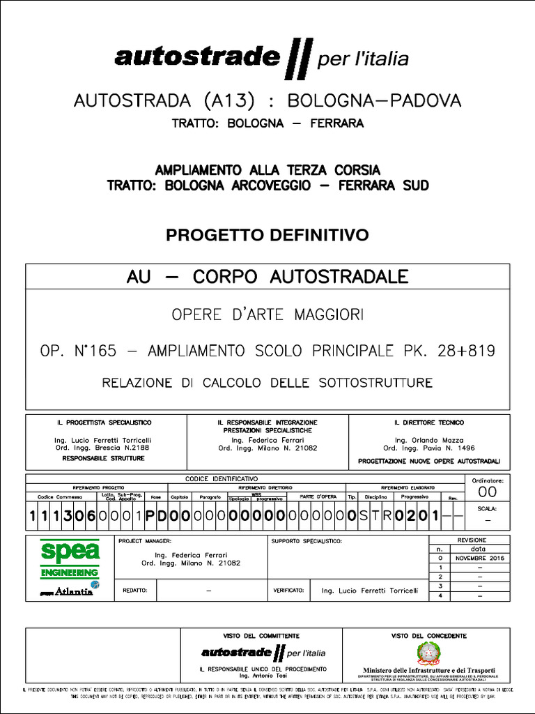 Verifica Ponte Spalle Str0201 | PDF