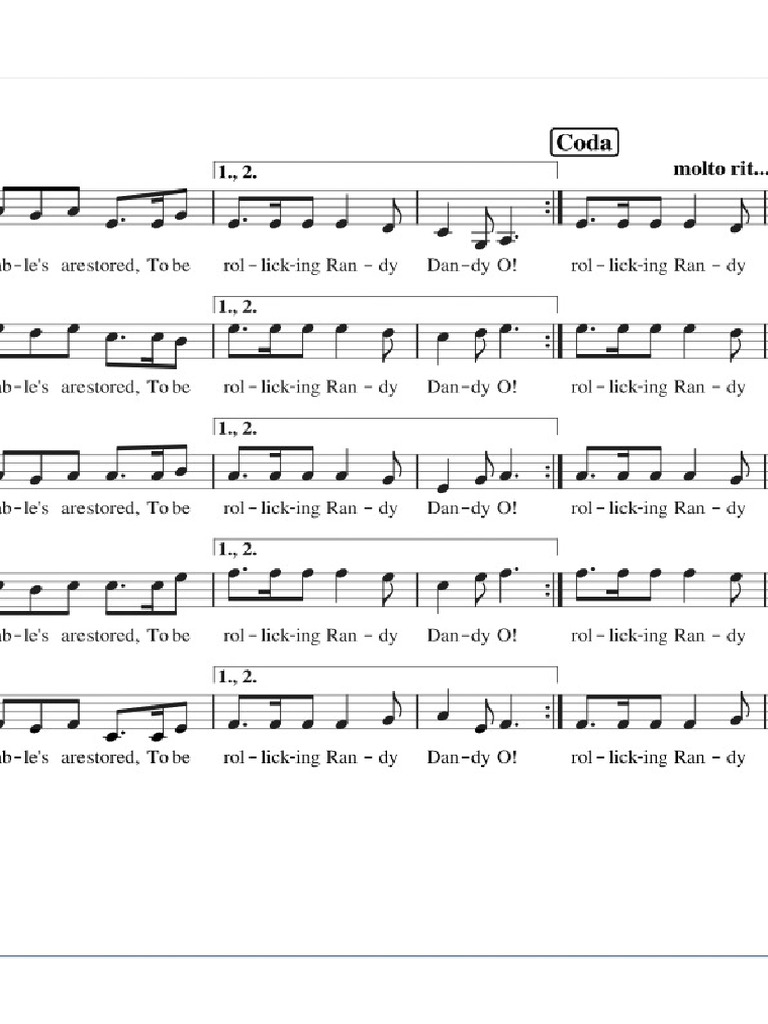 Randy Dandy Oh 2 | PDF