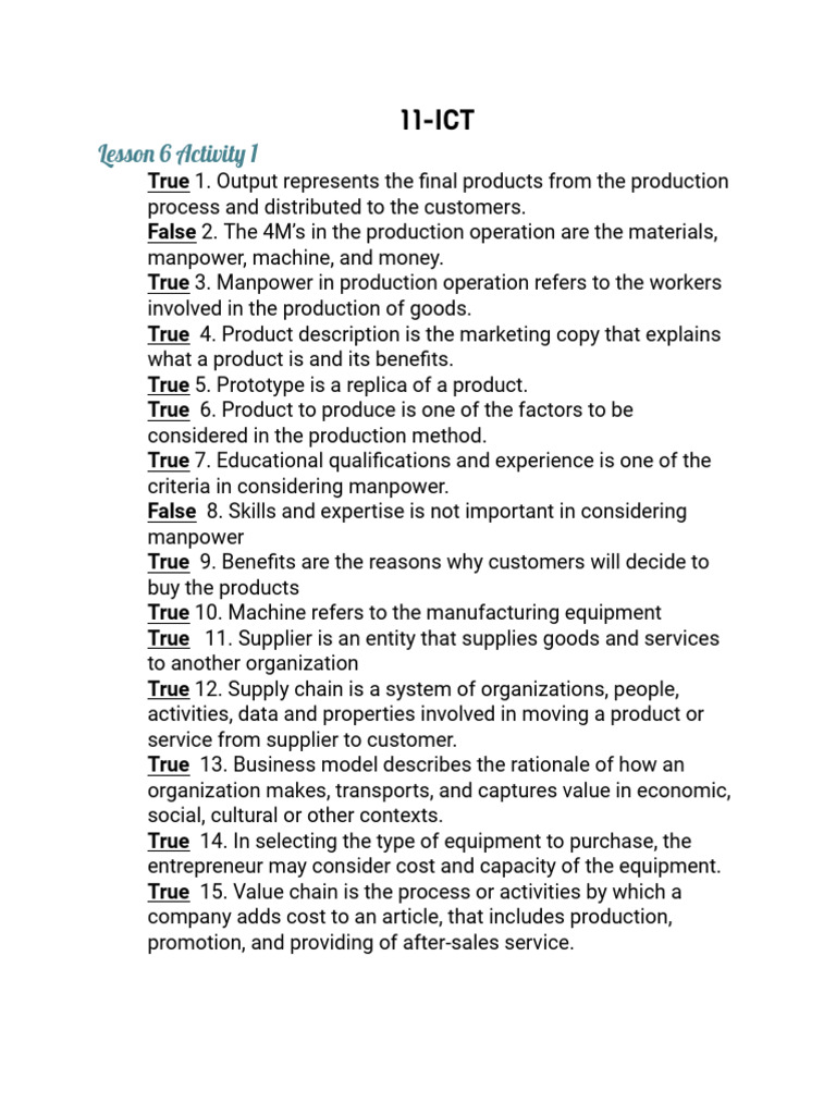 6-10 Module | PDF