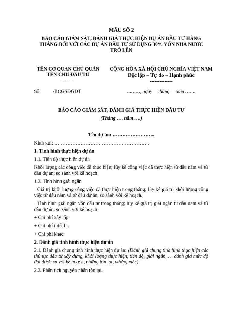 Bieu Mau CV 187 | PDF