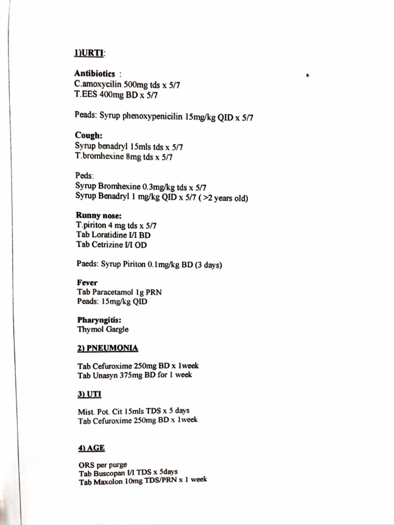 ED Short Notes | PDF