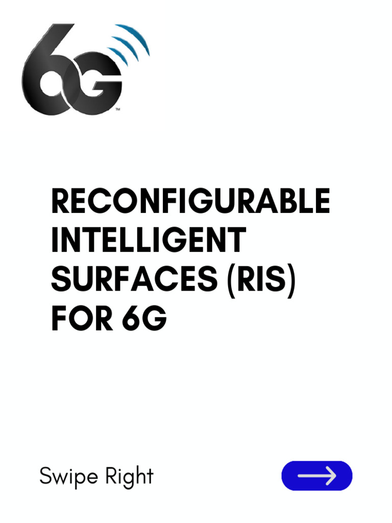 What Are Reconfigurable Intelligent Surfaces in 6G | PDF