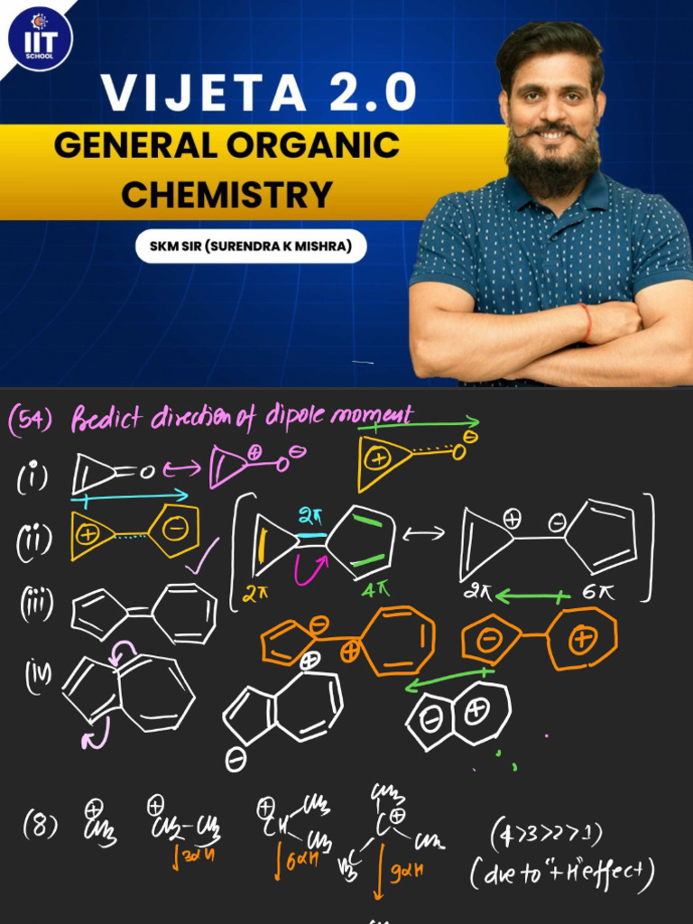 General Organic Chemistry - L-11 (Class Notes) - Acids and Bases and ...