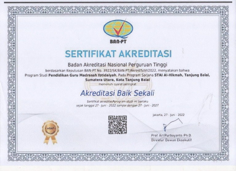 SERTIFIKAT PGMI 001 | PDF