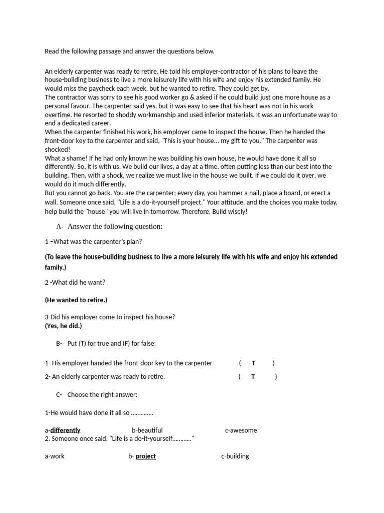 Answer The Following Question | PDF