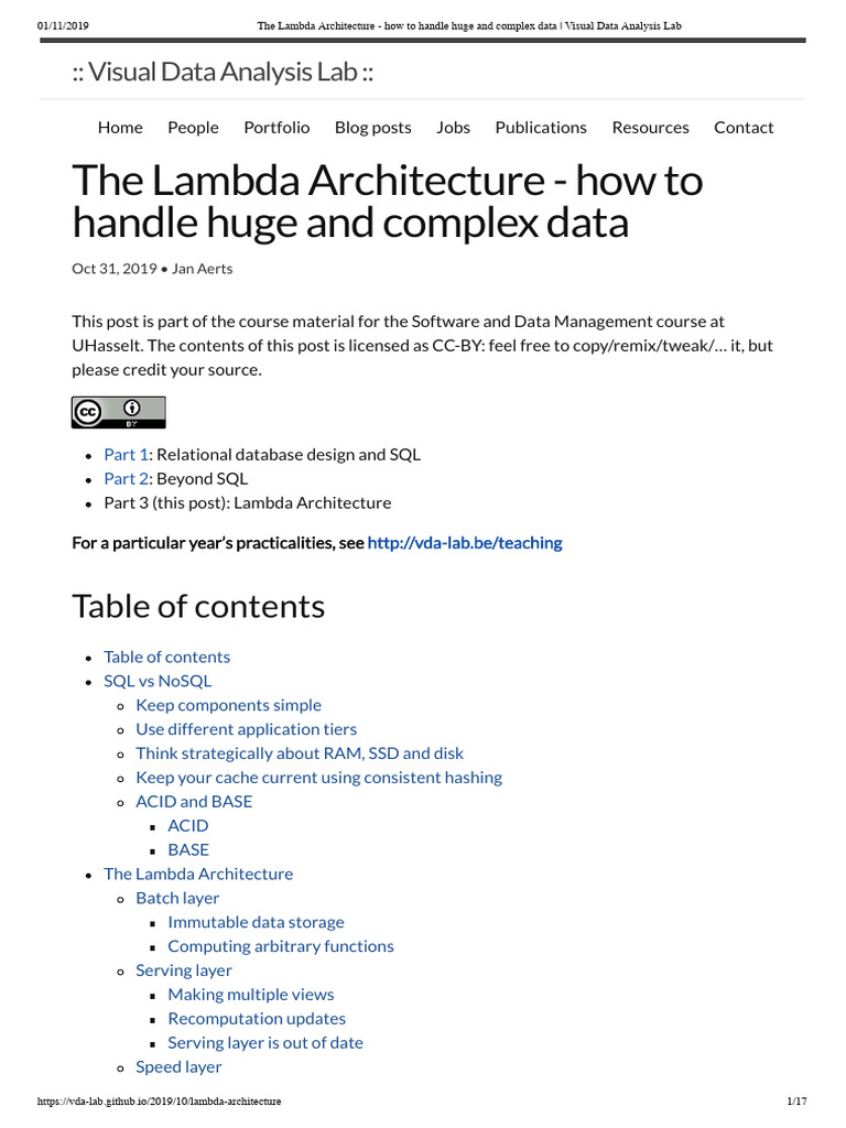 Lambda Architecture | PDF