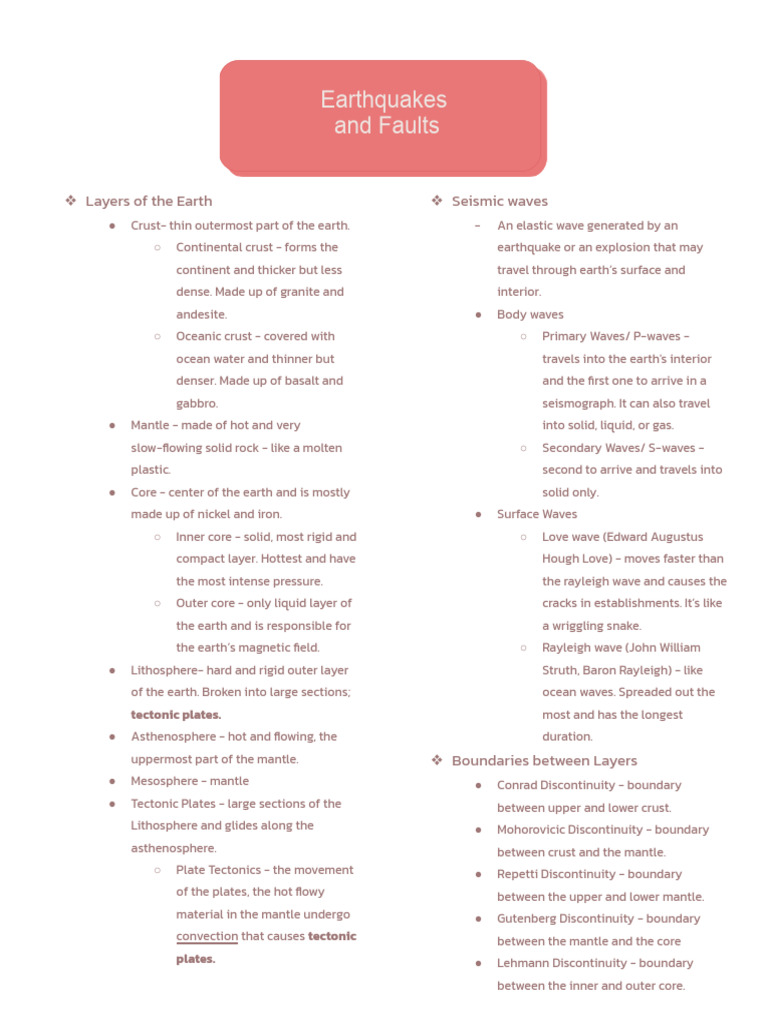 Science 8 - Earth Sci | PDF