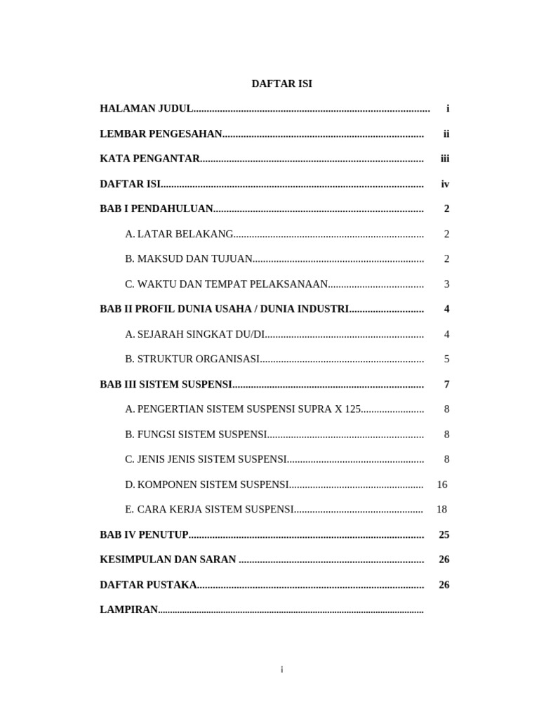 Lap PKL Satria Tosm2 | PDF