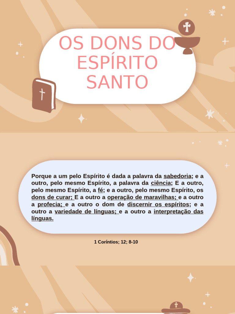 OS DONS DO ESPÍRITO SANTO EBI (1) | PDF