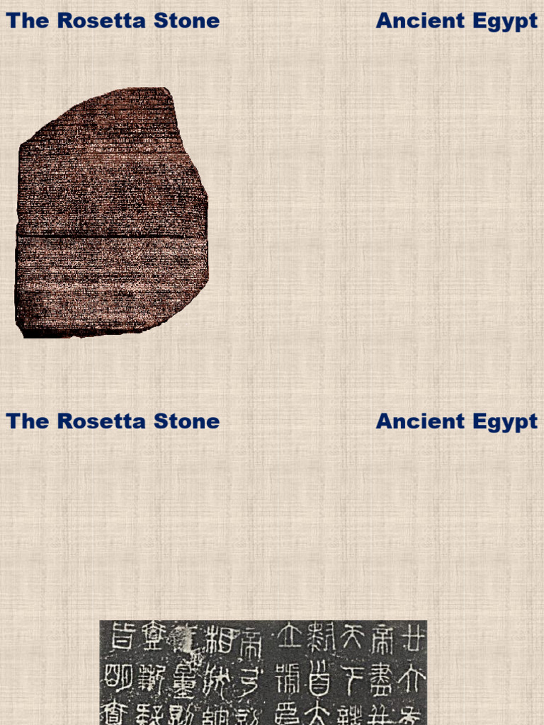 Rosetta Stone | PDF