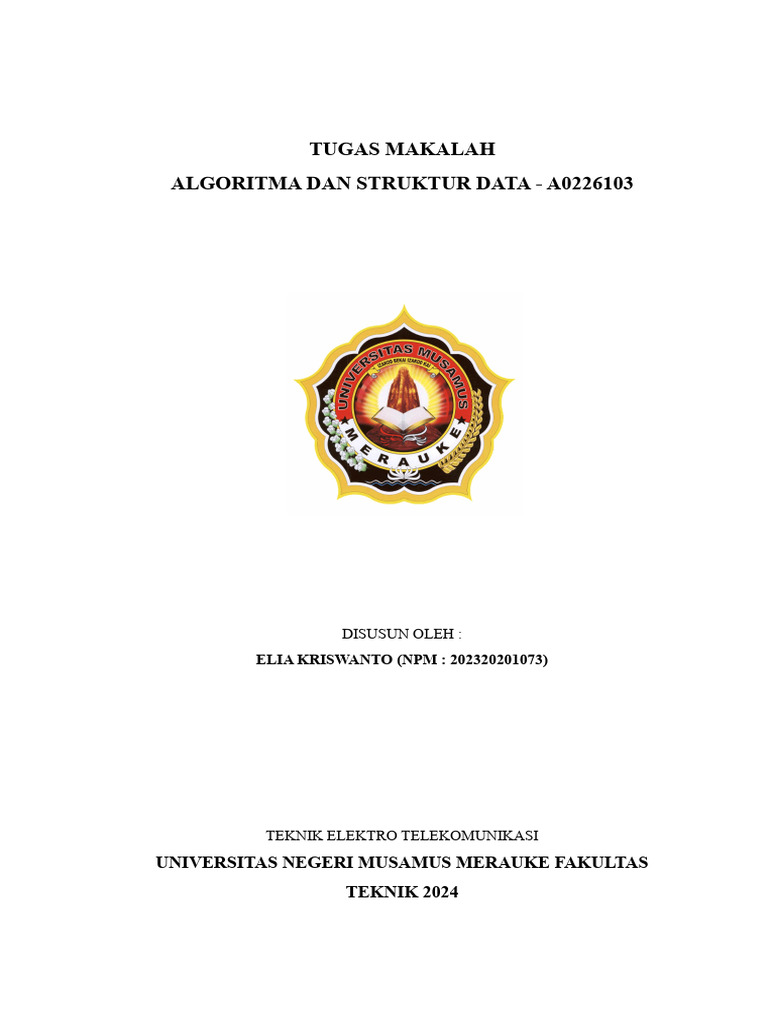 Algoritma & Struktur Data | PDF Algoritma & Struktur Data | PDF