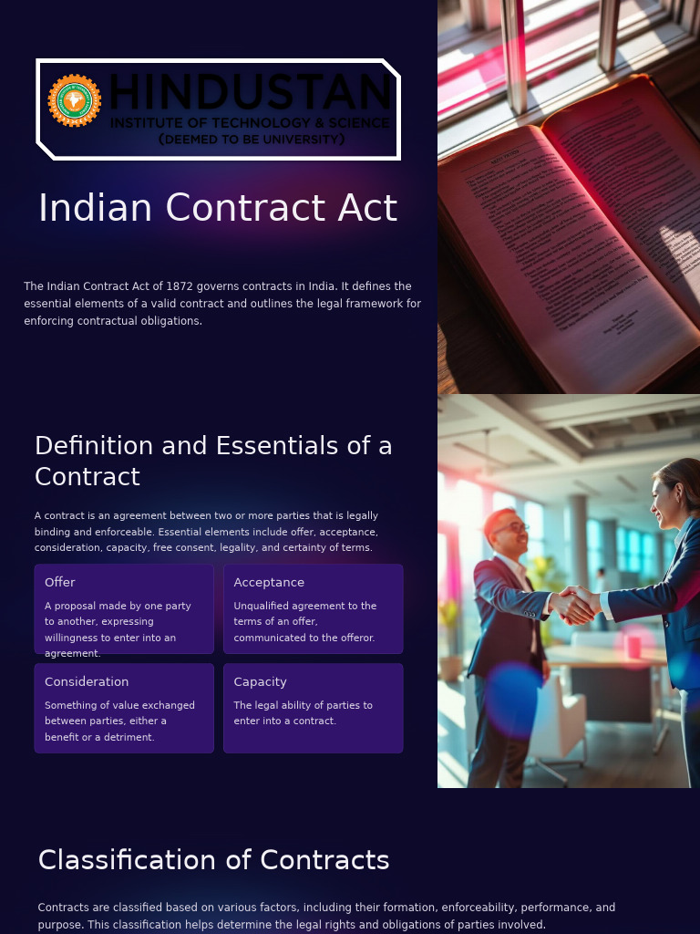Indian Contract Act | PDF