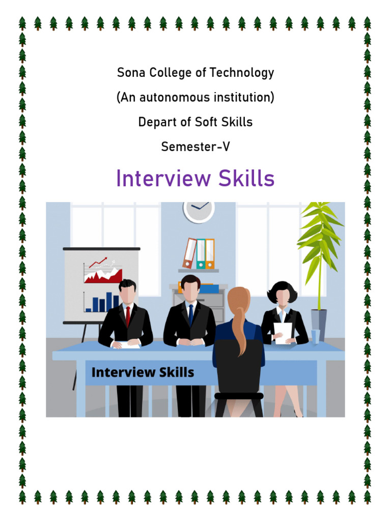 Interview Skills-Sem V | PDF
