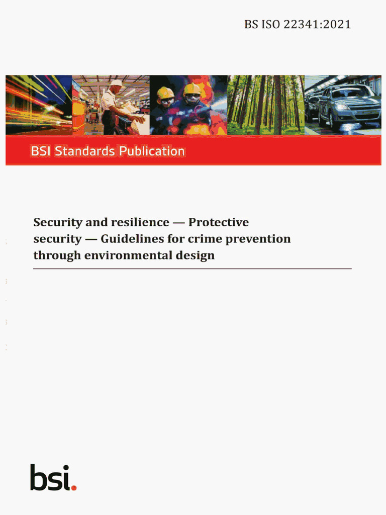 BS Iso 22341-2021 | PDF
