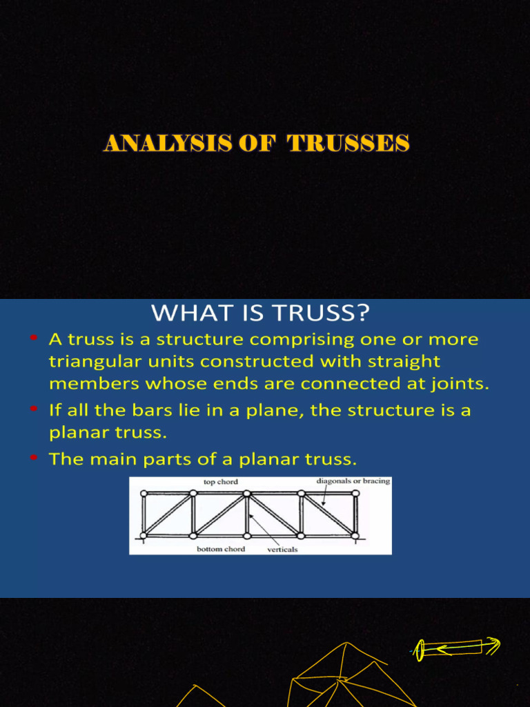Analysis of Truss | PDF