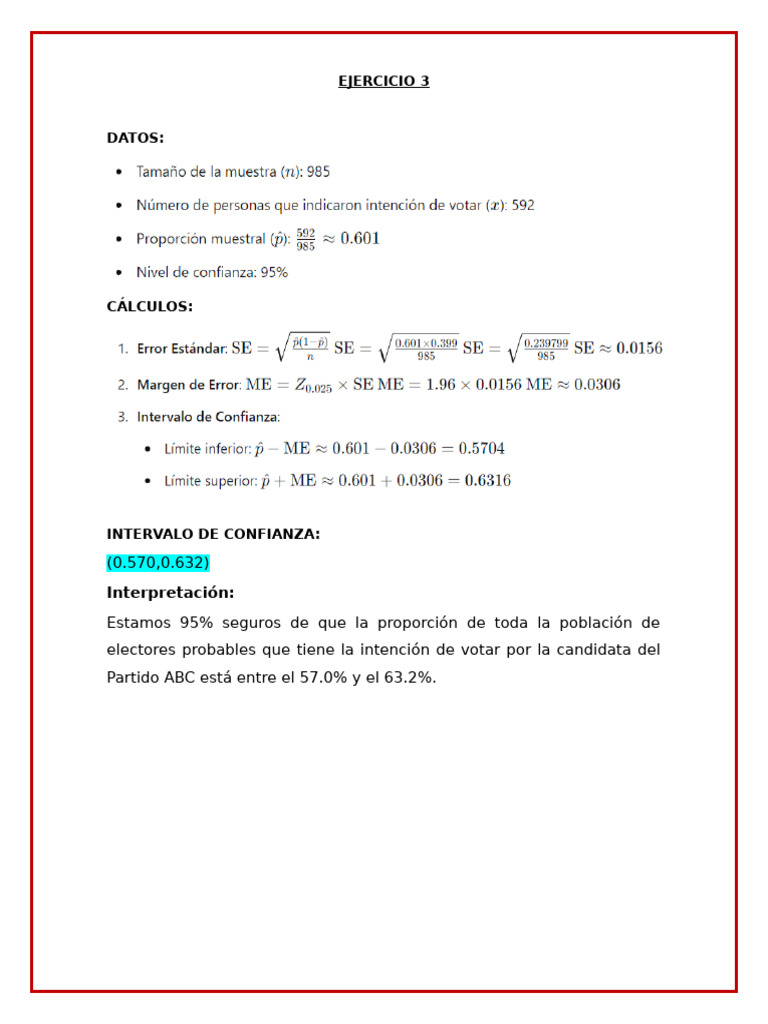 EJERCICIO 3 | PDF