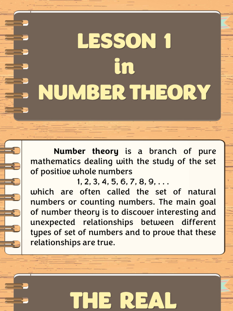 L1 Intro To Number Theory | PDF
