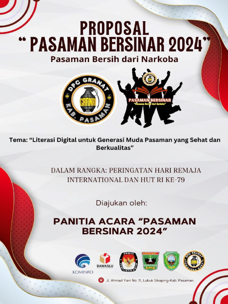 Proposal Pengukuhan DPC Granat Pasaman | PDF