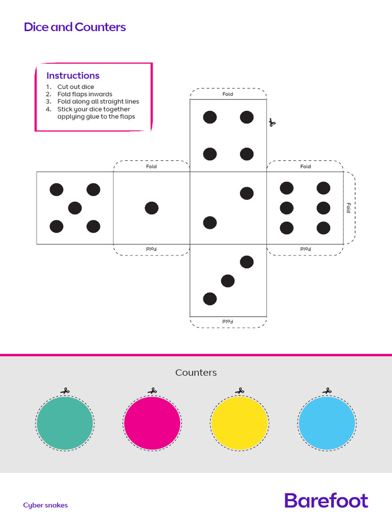 Cyber Snakes Dice Counters | PDF