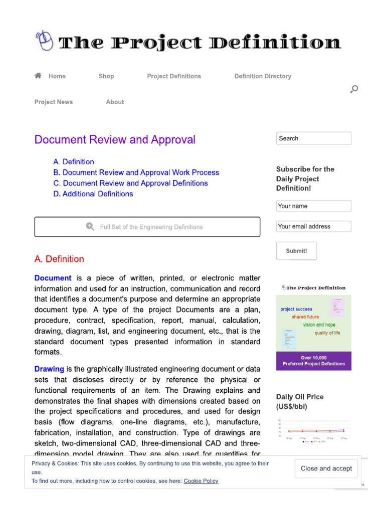 Document Review and Approval | PDF