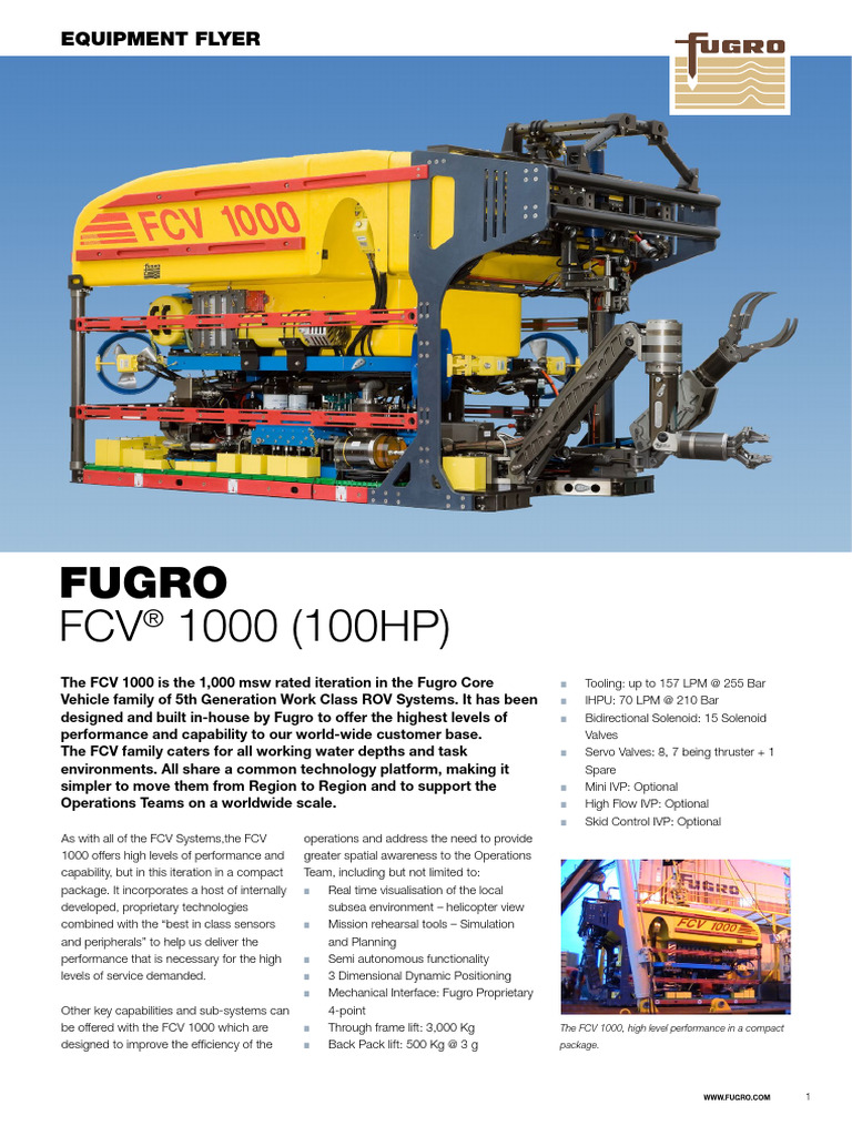 FCV 1000 (100hp) - Rev 2 2016 - LR | PDF