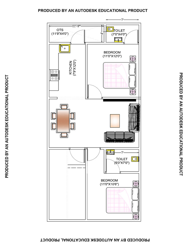 22'x46' plan-Model | PDF