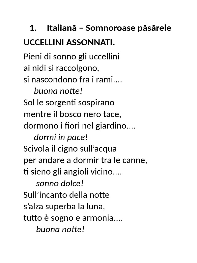 Somnoroase Pasarele | PDF