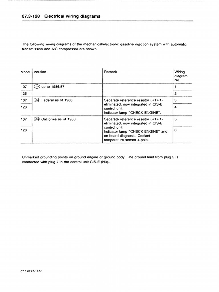 073-128 Electrical Wiring Diagrams | PDF