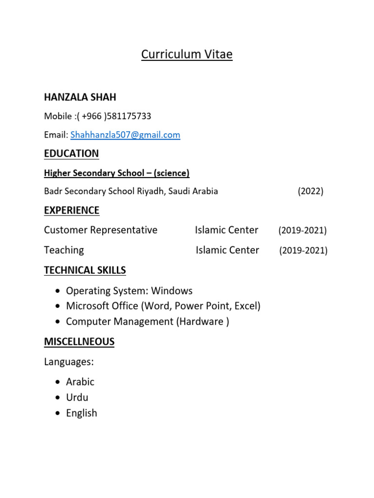Hanzala 1 | PDF