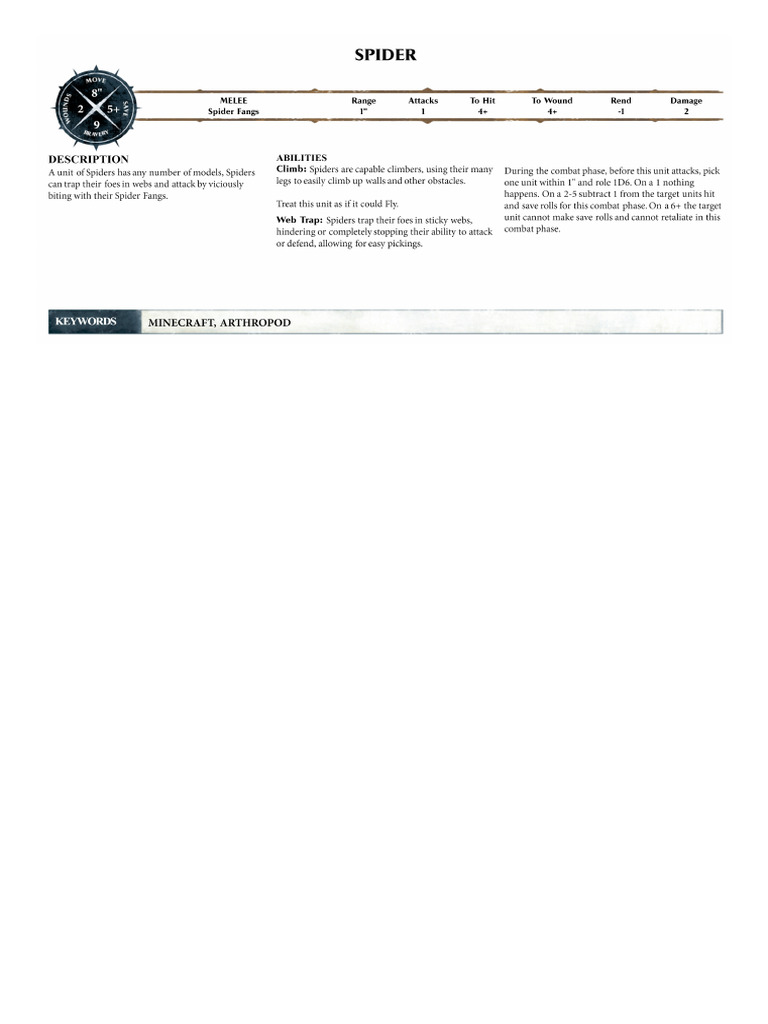 Spider | PDF