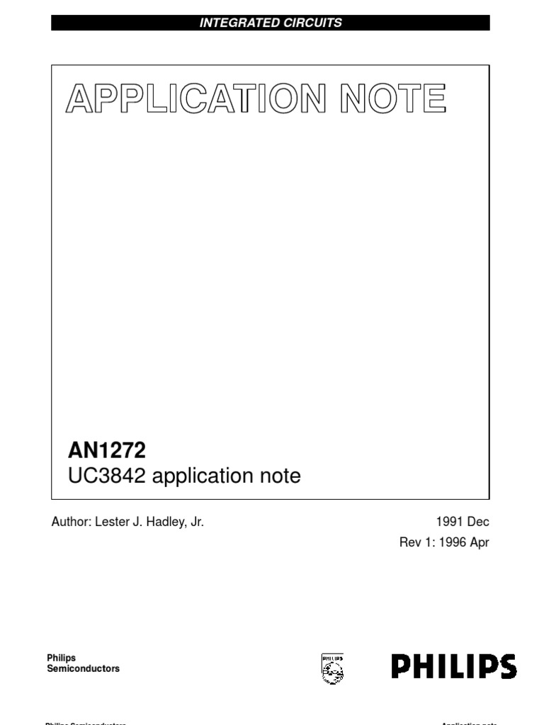 UC3842 Design | PDF | Amplifier | Capacitor